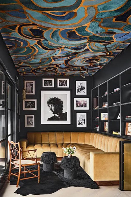 Wallpaper Your Ceilings • EnLuxe